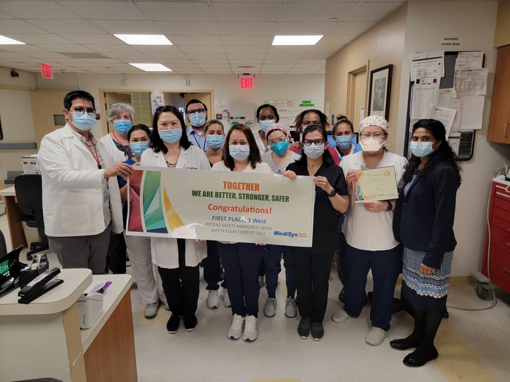MediSys Health Celebrates Patient Safety Week | Medisys Health Network ...